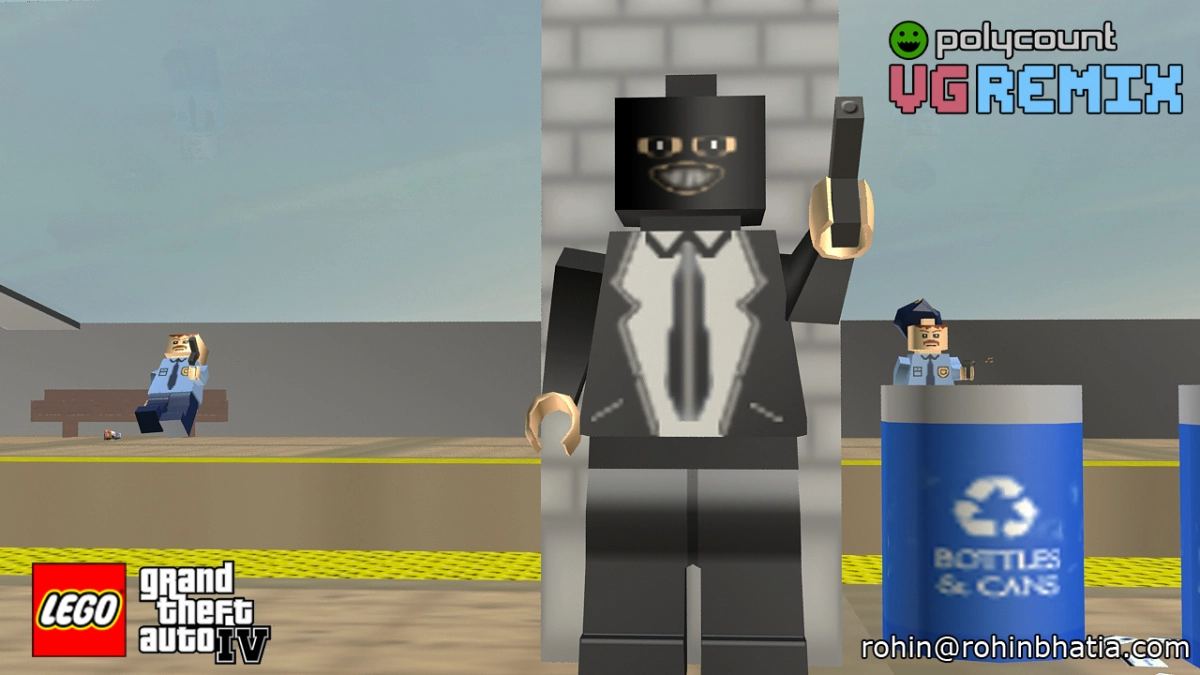 LEGO Three Leaf Clover Diorama 2 by Rohin Bhatia